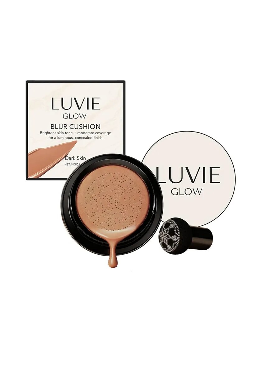 Легкий CC-крем в форме гриба, увлажняющий и маскирующий