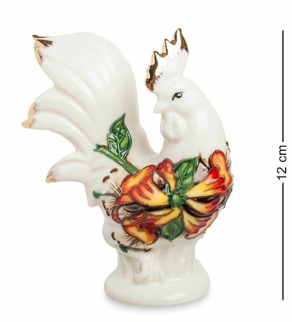 Фигурка настольная Петух (Pavone) A2092150 Pavone, Фарфор, в подарок
