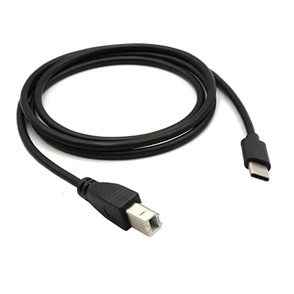 Кабель USB Type C - USB B для принтера, 1.5m