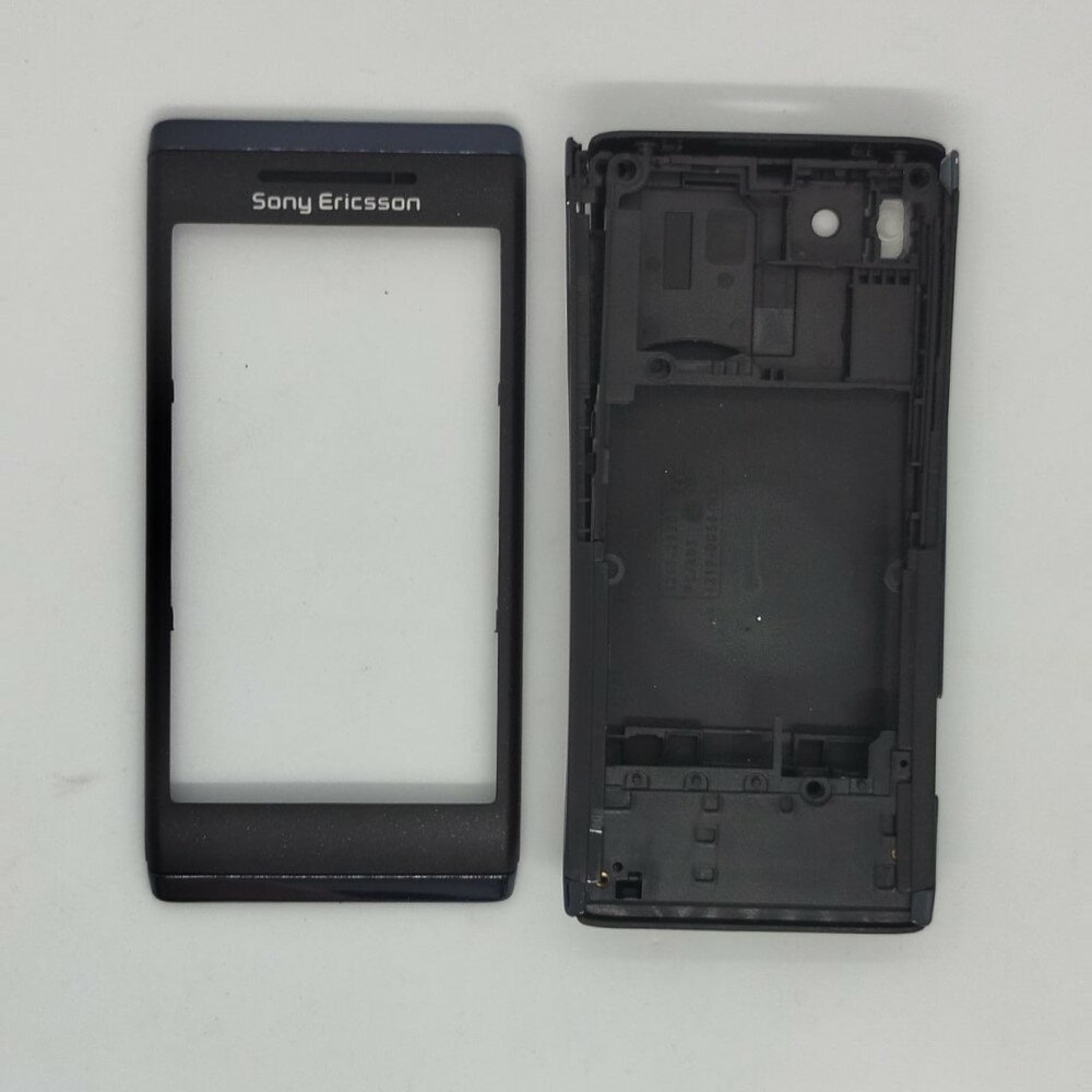 Корпус для Sony Ericsson U10 + средняя часть (черный)