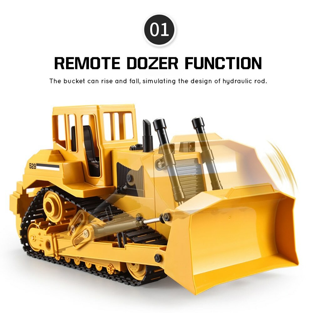 RC грузовик экскаватор дистанционное управление автомобиль машина Caterpillar беспроводное управление инженерия строительство транспортного средства трактор игрушка мальчики RC грузовики (хаки)