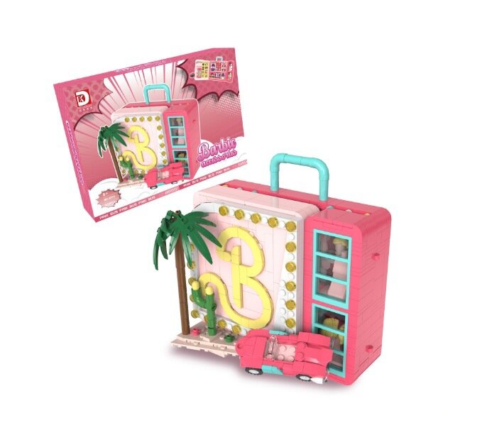 Chuangxiang 7031 Дракон и стражник сокровищ Ведьма Башня Строительные блоки Творческая сборка Игрушка в подарок