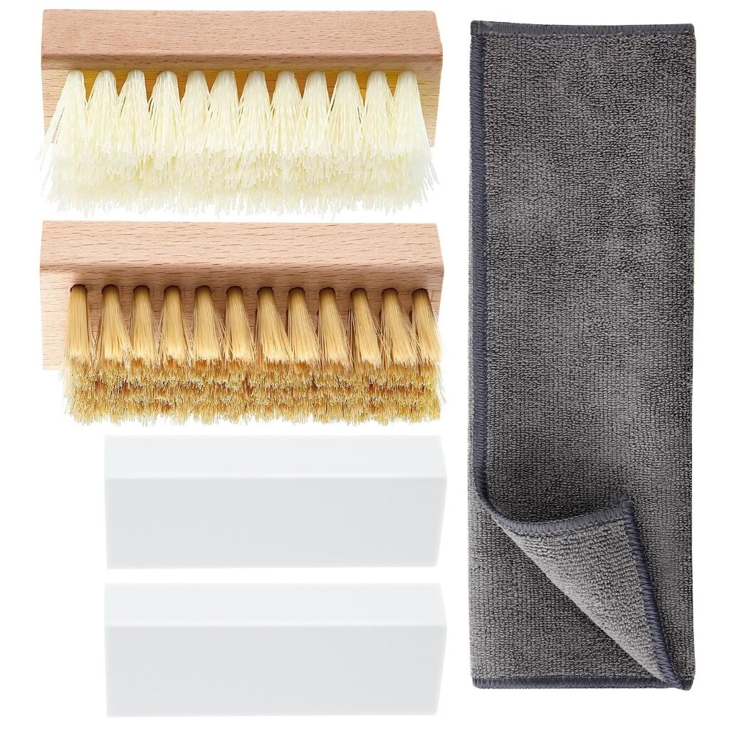 Набор Инструментов Для Ухода За Кожей Из Кожи Нубука Из 5 Частей Для Обуви Сумок Мебели С Натуральным Составом Для Чистки