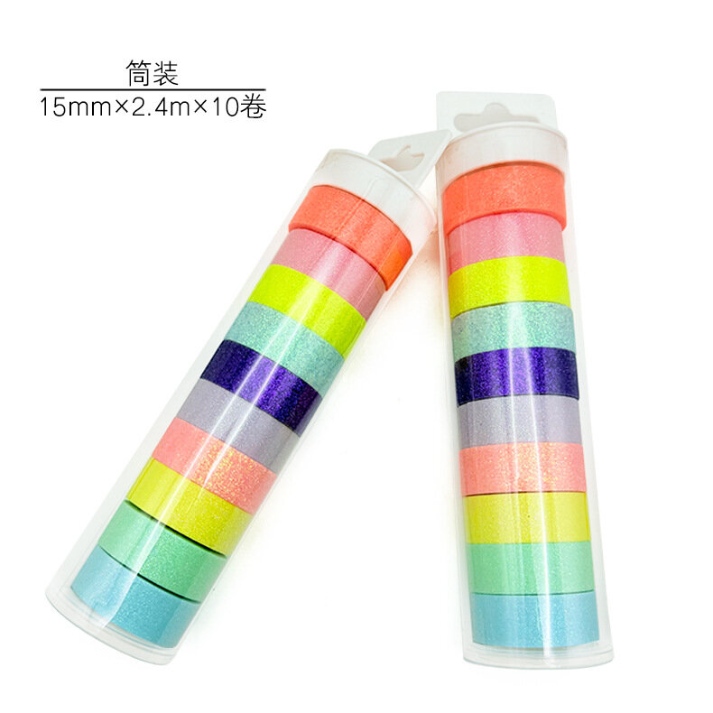 Декоративная золотая пудра для DIY, журнал, васи-лента, макаронные цвета, блестящий песок, декоративная лента