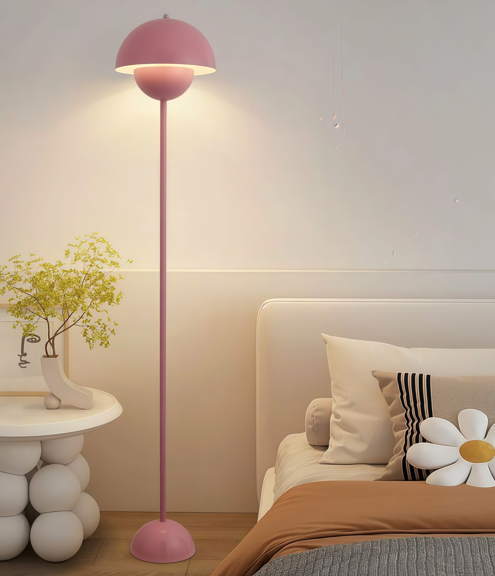Светильник Nova Home Textile, торшер, E27, мощность 40Вт, высота 165см