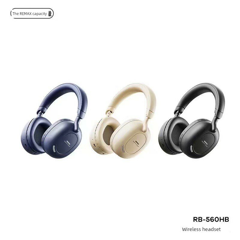 REMAX HiFi проводные наушники с регулировкой, 40 мм драйверы, для ПК и мобильных устройств - Песочный черный