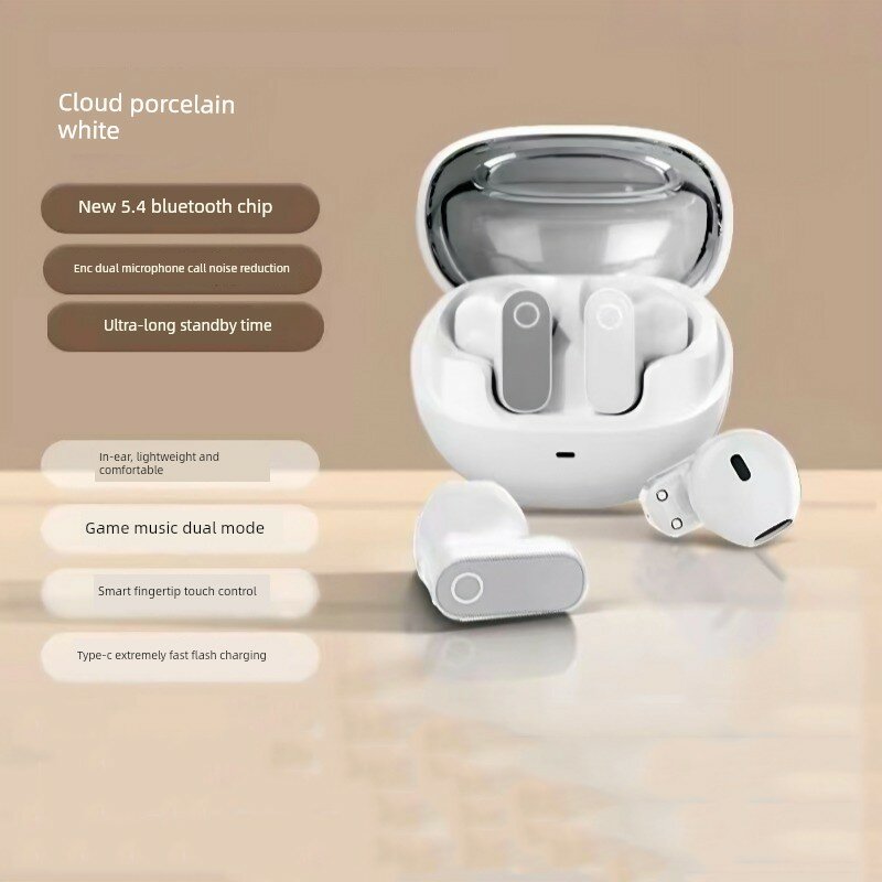 Новые Bluetooth-наушники с короткой ручкой, спортивные полувнутриканальные наушники, высококачественное прослушивание