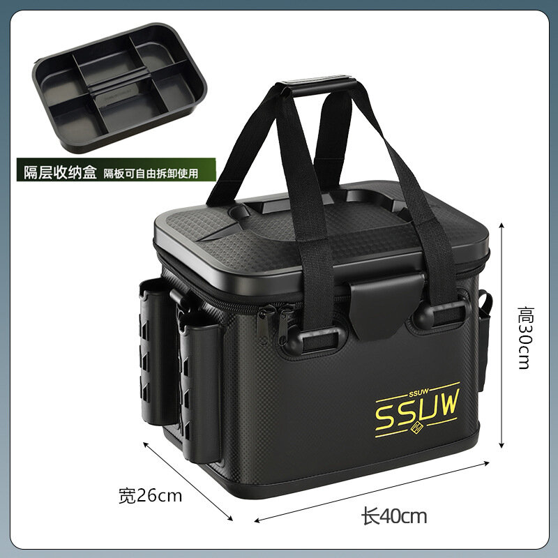 Кросс-бордерная коробка для рыбалки, ведро для живой рыбы, многофункциональная коробка для приманок из EVA, утолщенное ведро для рыбалки, новая оптовая коробка для рыбы