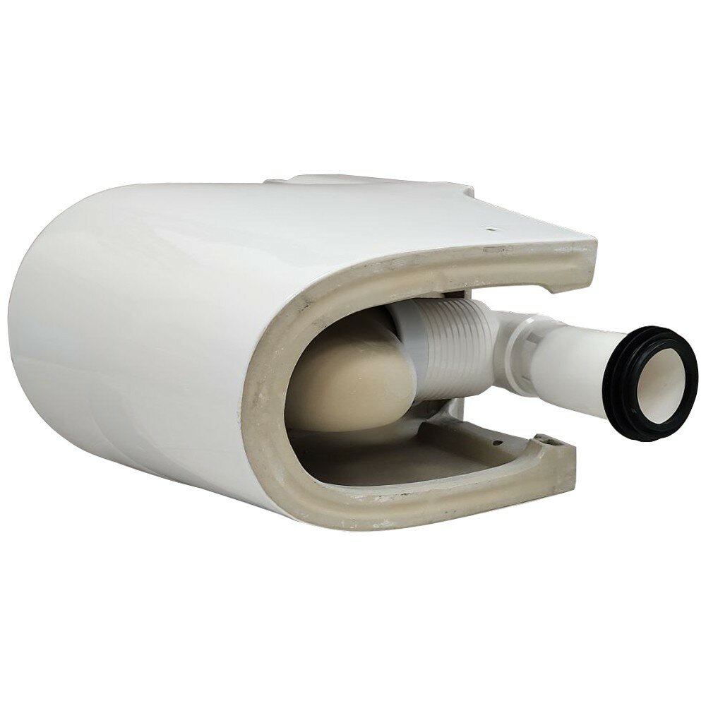 Унитаз Bloomix Lime 3.0 AD3055TVV/UF1 Ceramic+ безободковый торнадо вертикальный выпуск