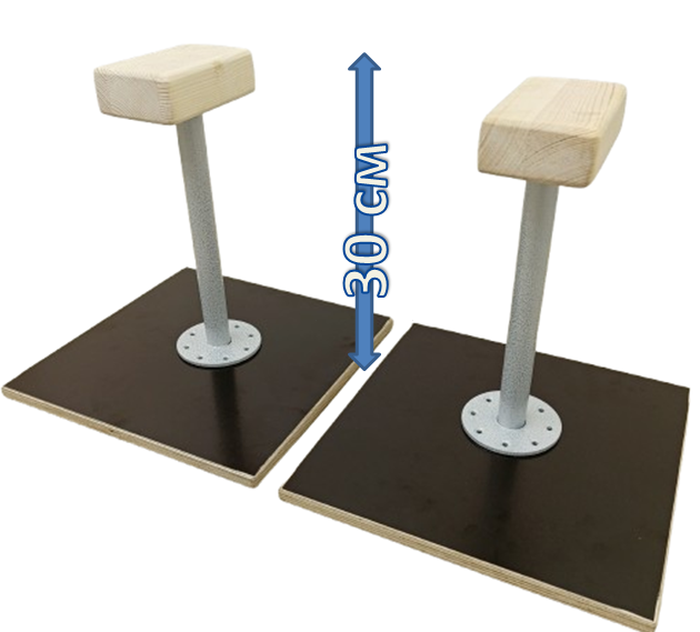 Стоялки акробатические 30 см для эквилибра, цирковые, гимнастические