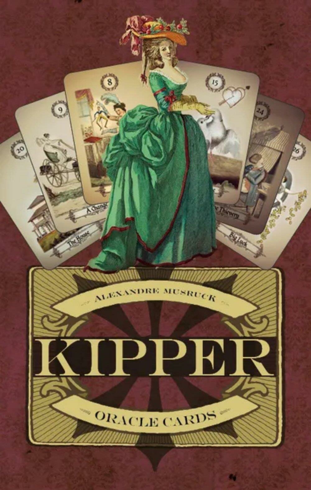 Карты Таро "Kipper Oracle Cards" RED Feather / Оракул Киппера 63540 RED Feather