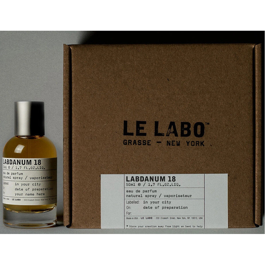 Парфюмерная вода для женщин и мужчин Le Labo Labdanum 18 18 мл / Духи Ле Лабо Лабданум 18