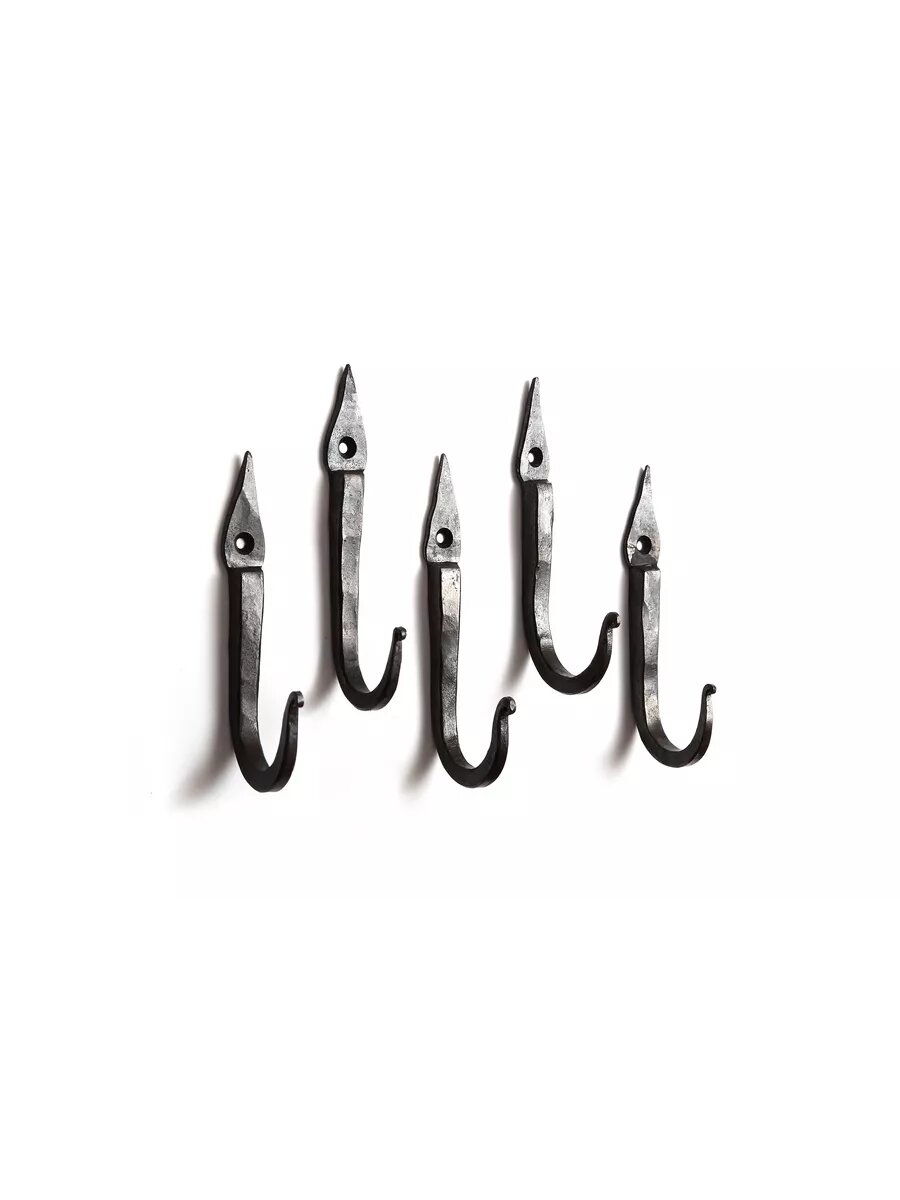 Набор Кованый крючок "Пика" 5шт