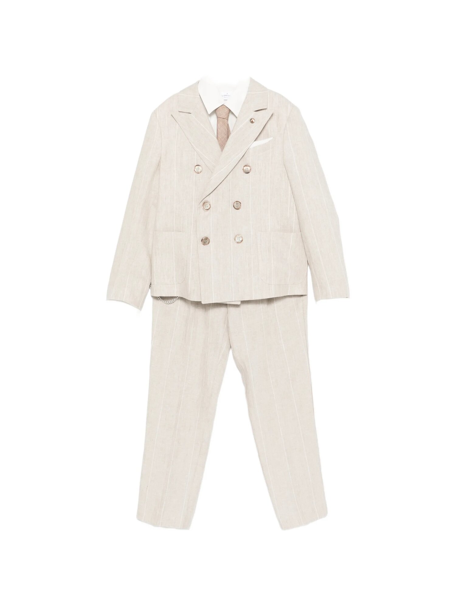Комбинезон Pinstripe detachable-chain suit (set of five)