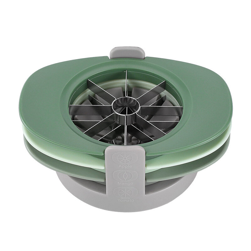 Четырехкомпонентный набор для нарезки яблок, нержавеющая сталь, слайсер для фруктов, набор для нарезки яблок, домашний удалитель сердцевины, разделитель для фруктов
