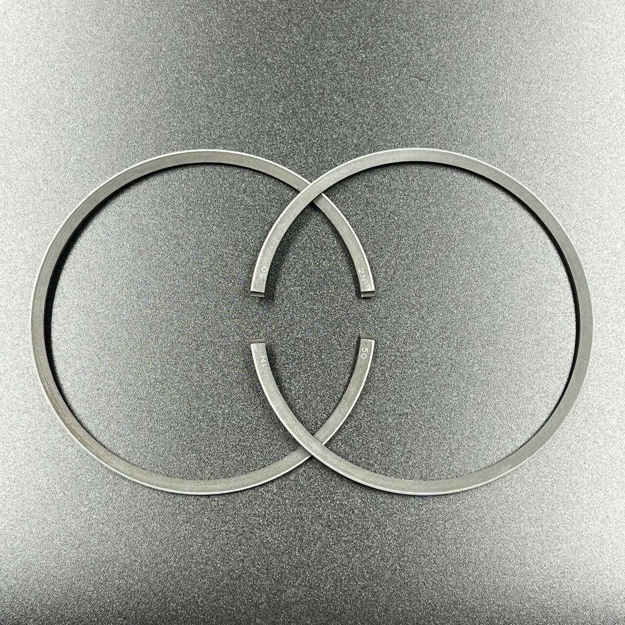 Кольца поршневые, комплект на один поршень Yamaha 55, 75-90 (0.50mm) (OSAKA)