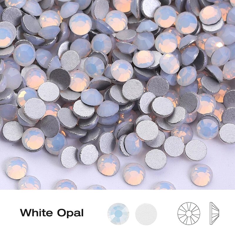 Стразы White Opal QIAO SS16-1440Pcs