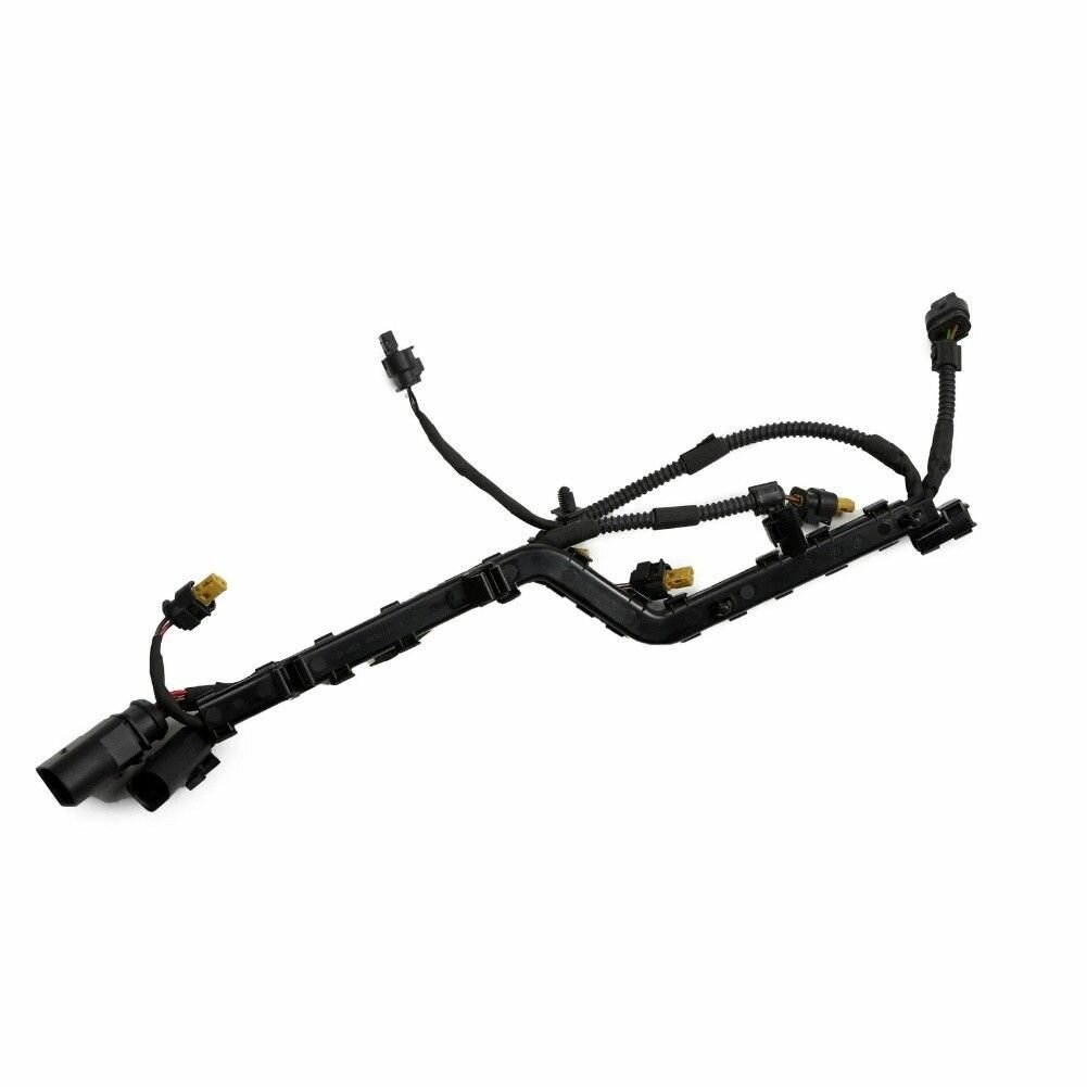 Жгут проводов форсунок двигателя 06J971082B, черный ABS, замена для Golf Tiguan Passat Skoda Octavia Seat Toledo