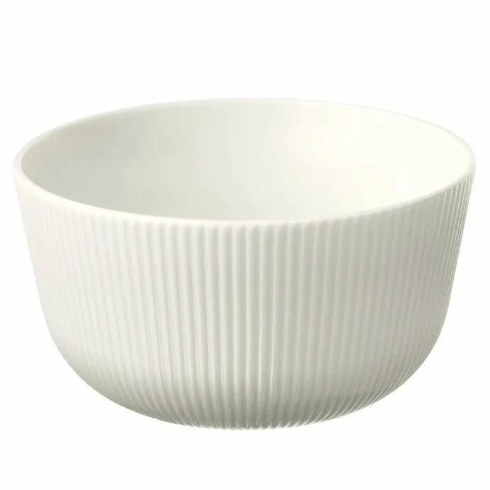 Миска OFANTLIGT 500 мл белый, 1 шт