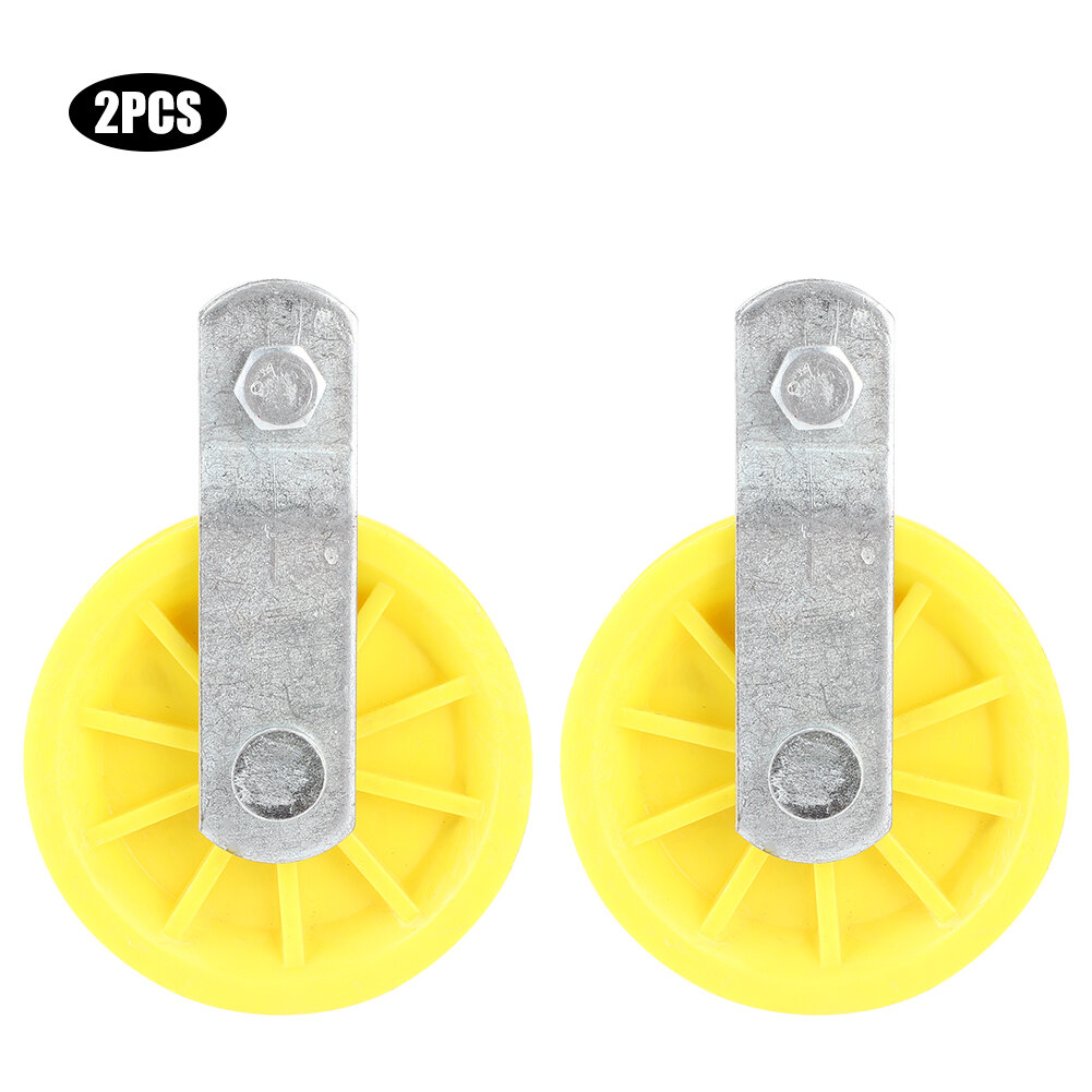 2pcs, устойчивый к коррозии, металлические шкивовые аксессуары для животноводства для животноводства сельское хозяйство