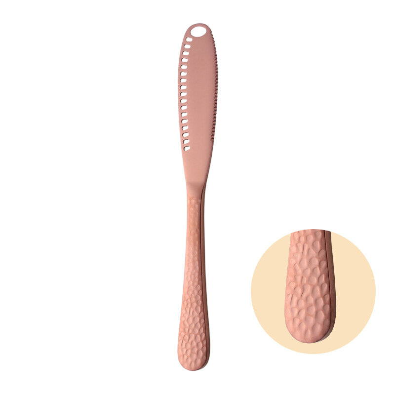 Многофункциональный сыр из нержавеющей стали с отверстиями для намазывания крема, хлеба, джема, сыр с многофункциональным змеиным узором