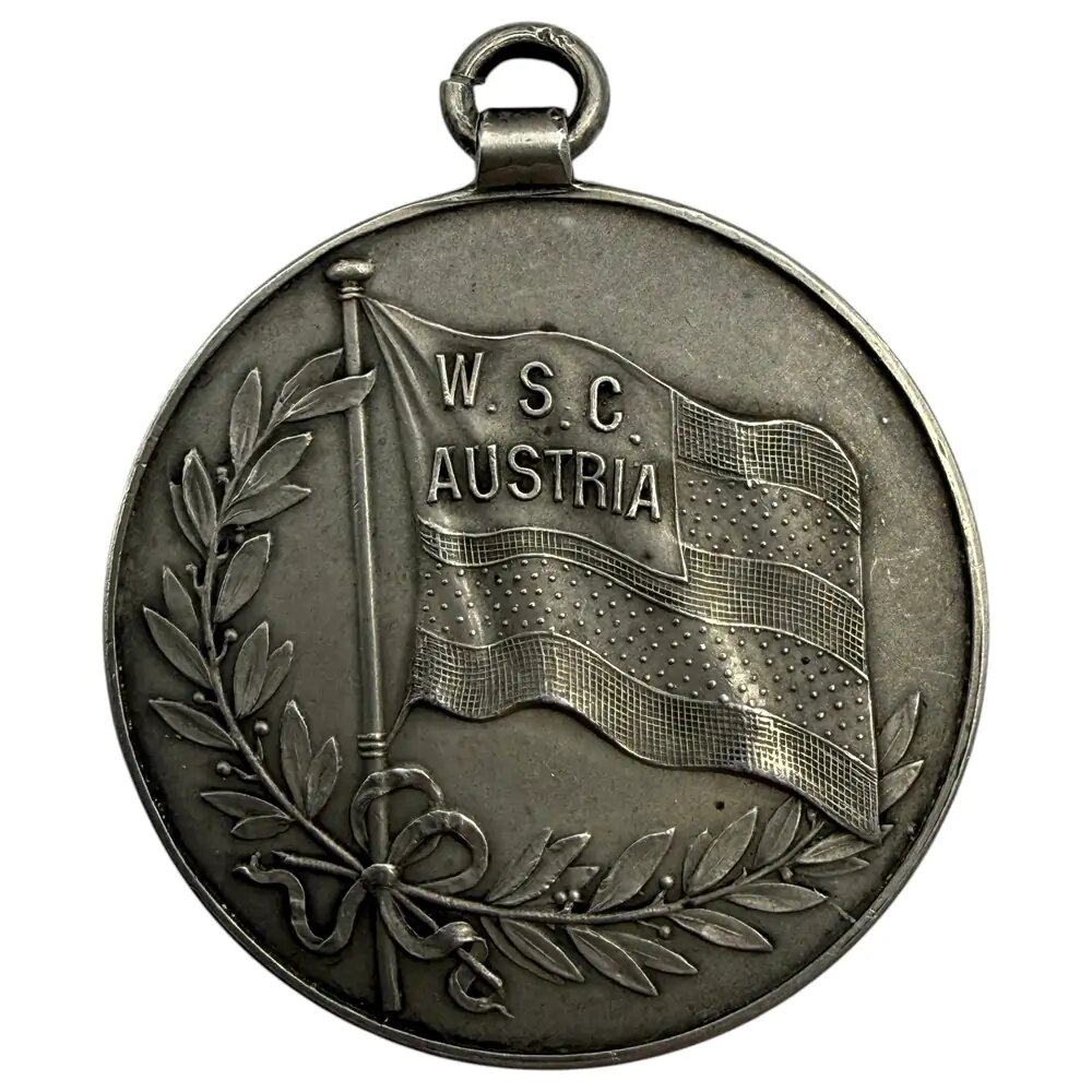 Австро-Венгрия, медаль "Эстафета 3x4. II место" 1910 г.