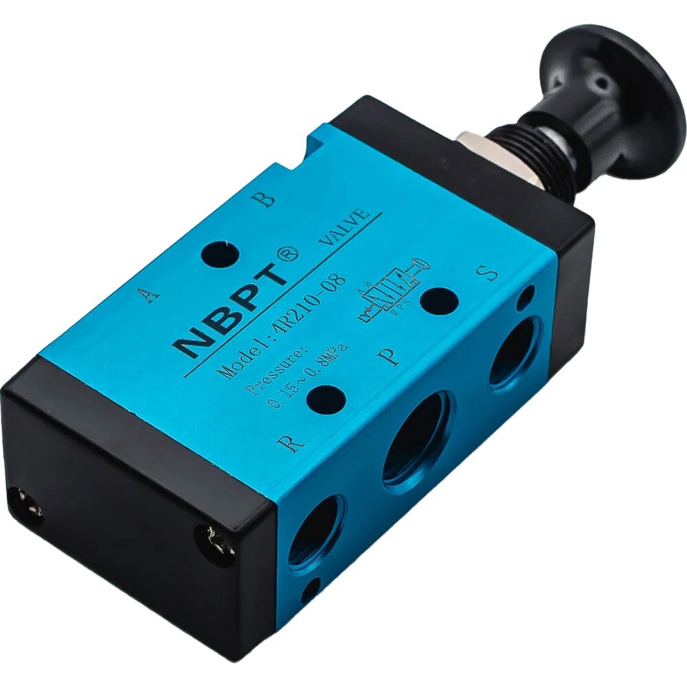 Пневмораспределитель NBPT с ручным управлением 4R210-1/4 (08) арт. 84341