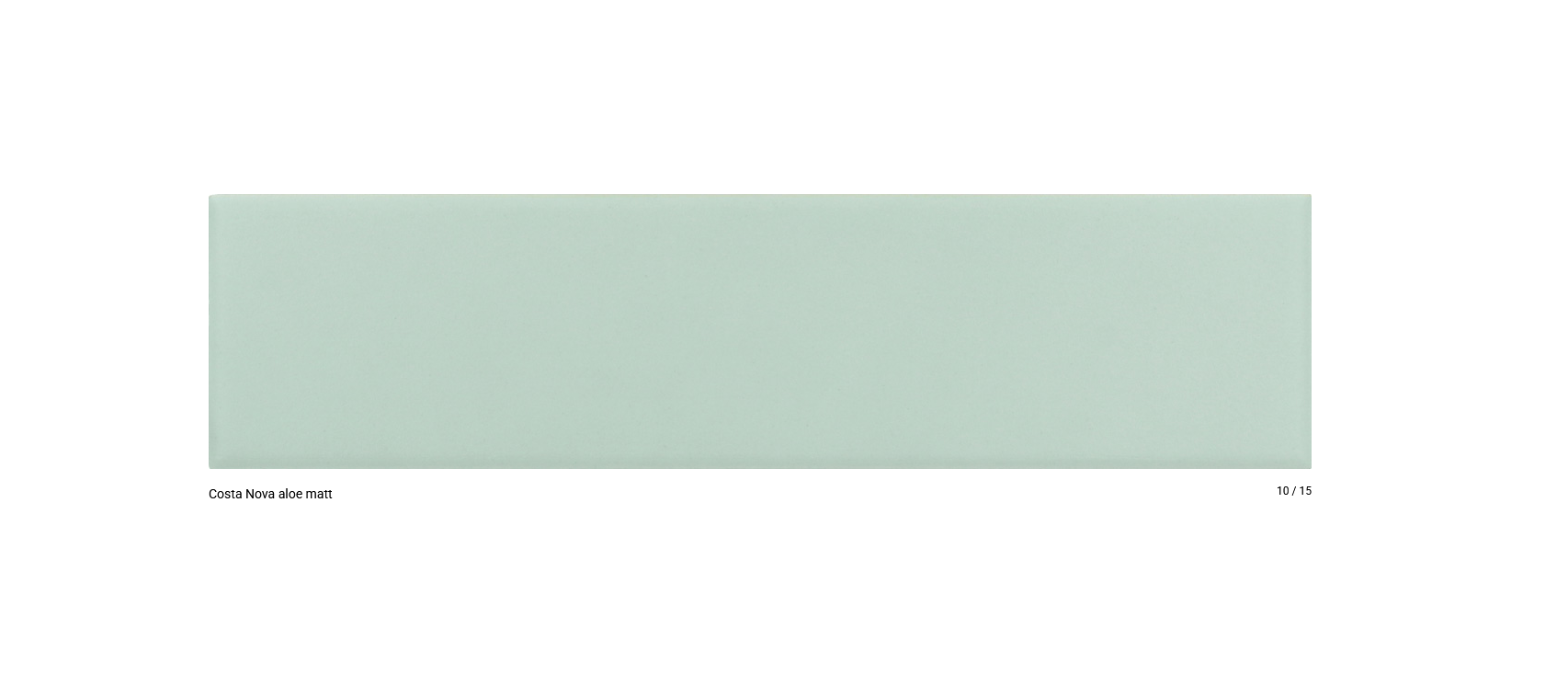 Плитка Equipe COSTA NOVA ALOE MATT 5x20см, 60шт (0.6м2)