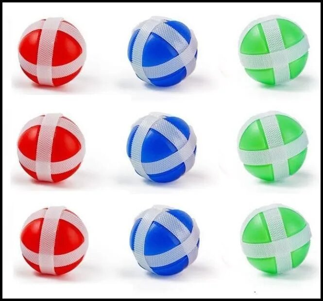 Мячики для детского мягкого дартса 9 шт, шарики для дартса, для мальчика и для девочки