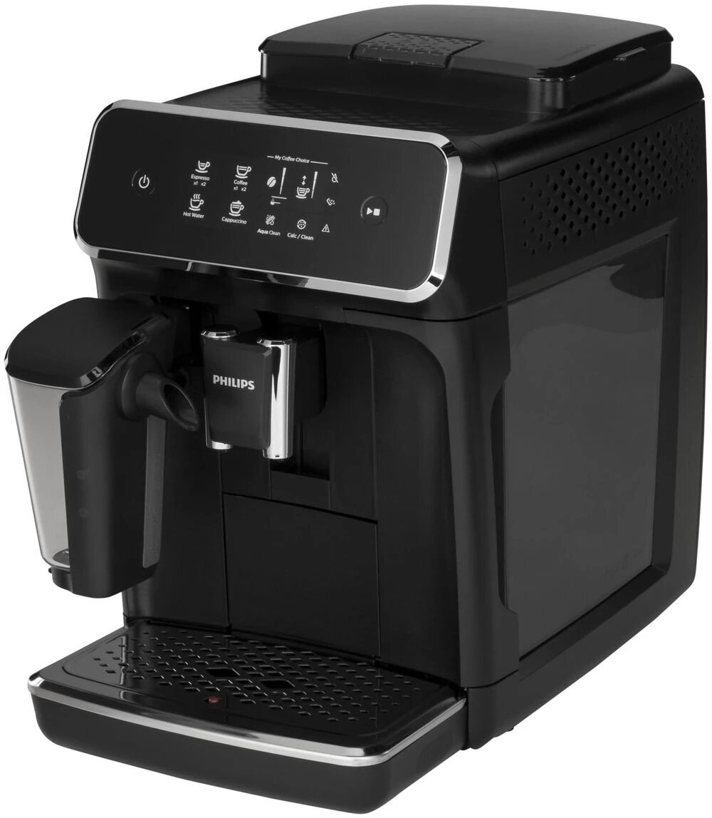 Кофемашина Philips EP2232/40, 15 Бар, 12 Степени Помола, Капучино, Черный/Серебристый
