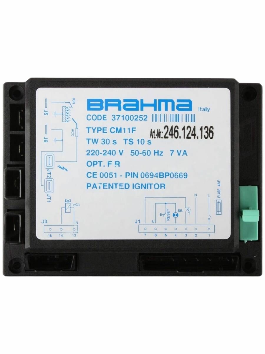 Блок управления горением BRAHMA CM11F 37100252