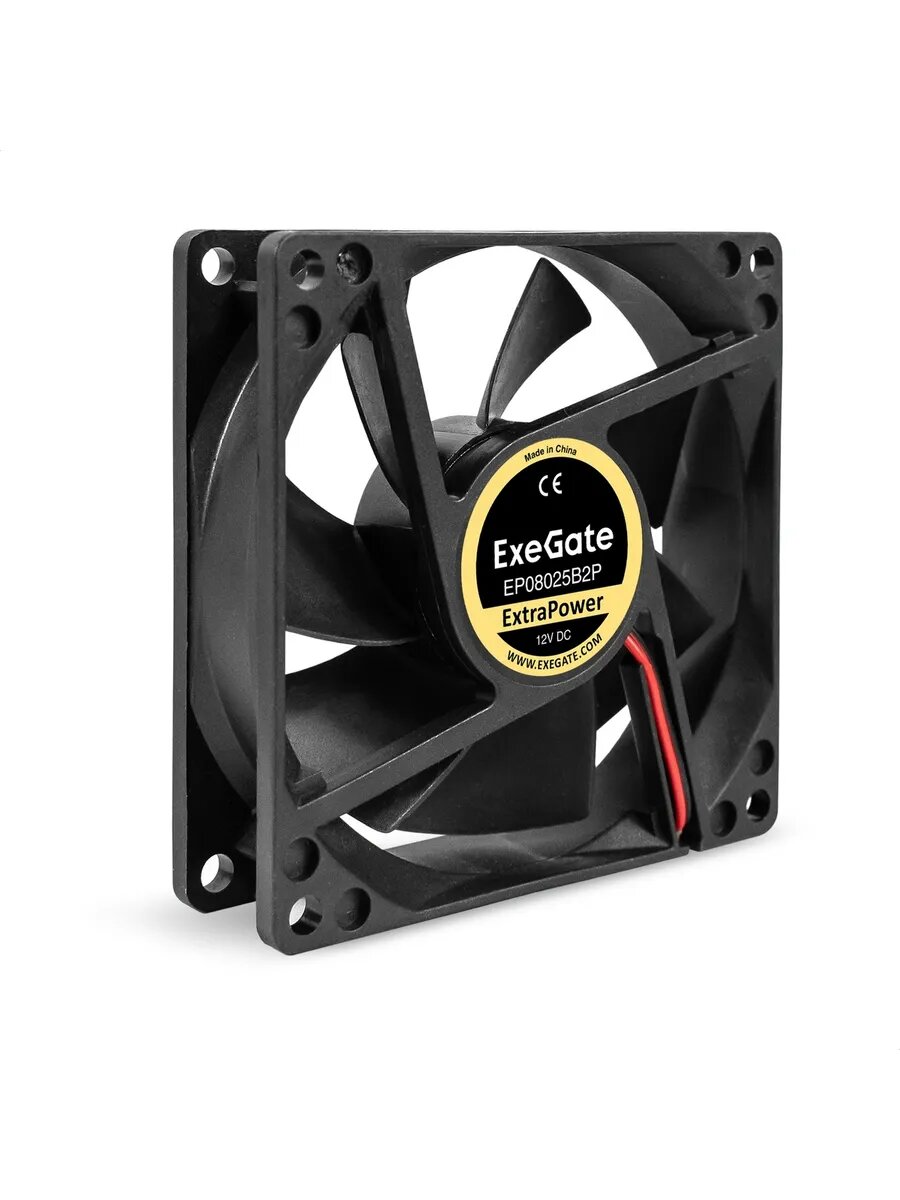 Вентилятор EX295239RUS 12В DC ExtraPower EP08025B2P 80x80x25