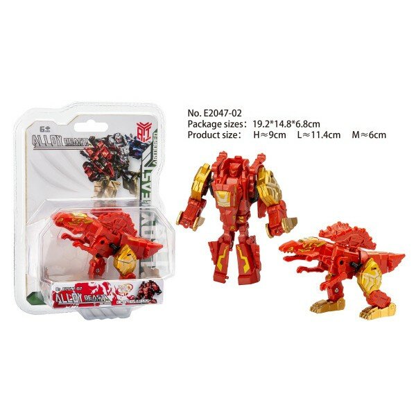 Трансформер Китайская игрушка1 для детей от 6 лет, размер фигурки 9 см FCJ1378495