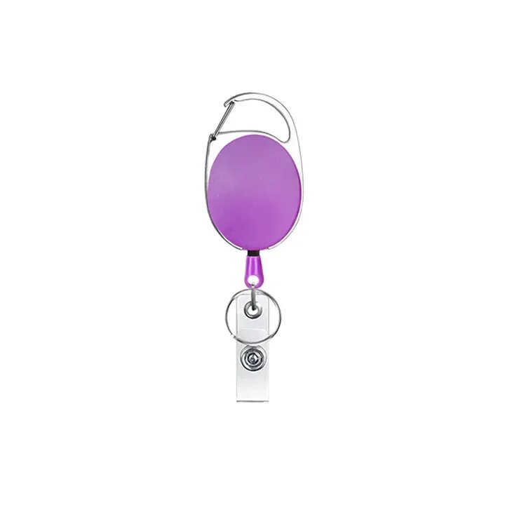 Выдвижная катушка для бейджа, Purple