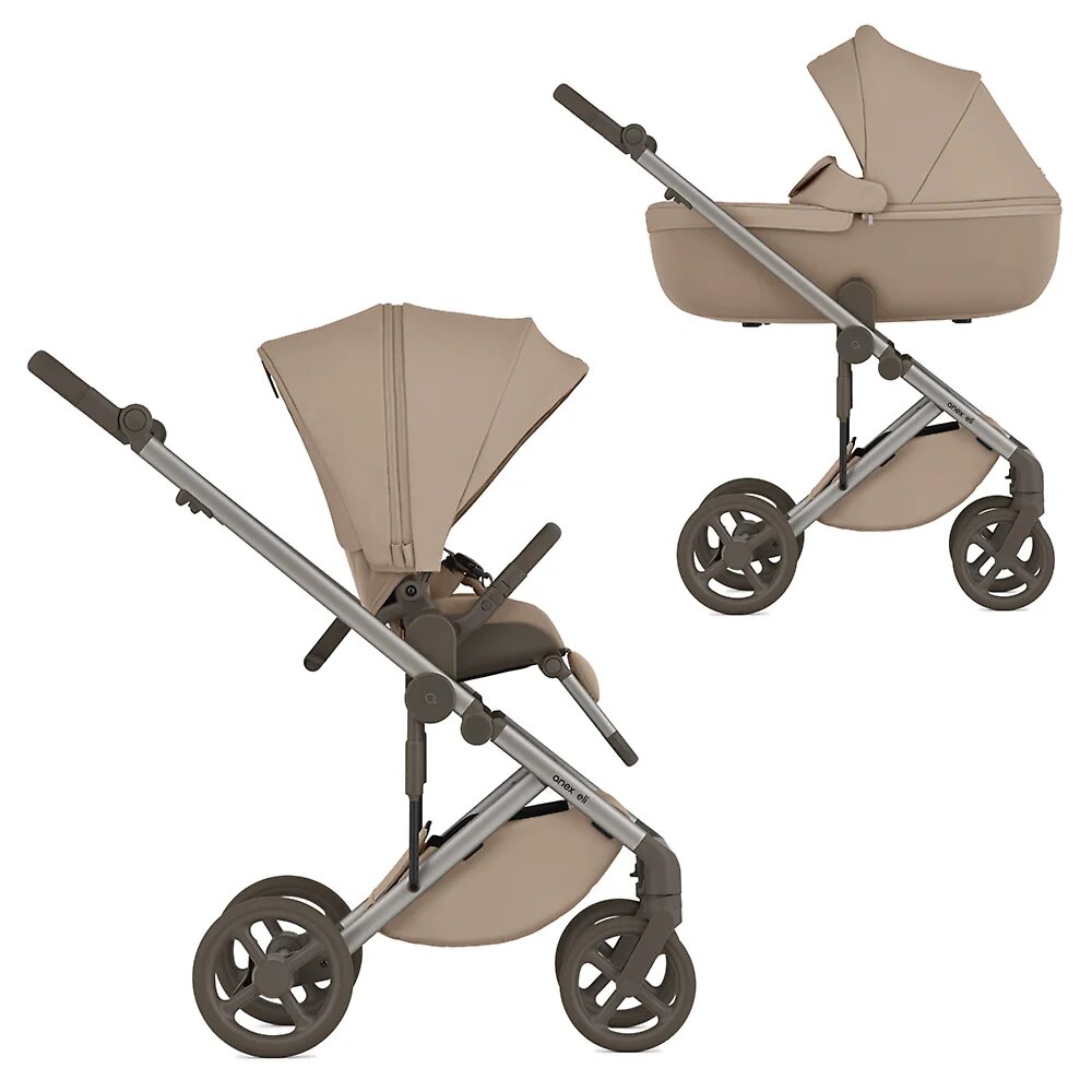 Детская коляска 2в1 Anex Eli, цвет Gato (Карамельный), артикул производителя el-11