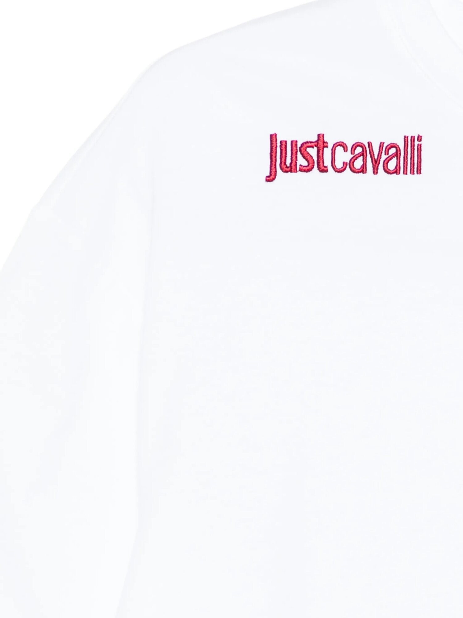 Футболка Just Cavalli, размер XS, белый, — фото 1