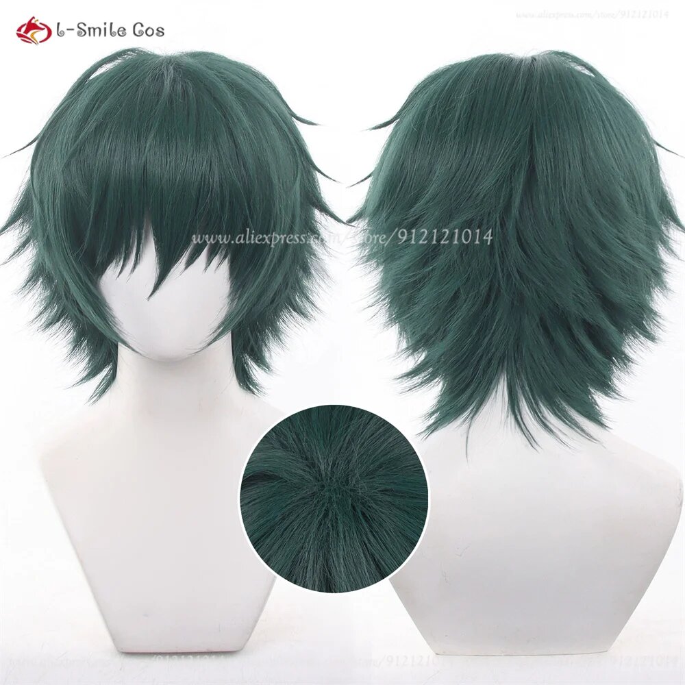 Зеленый косплей парик Wig Only