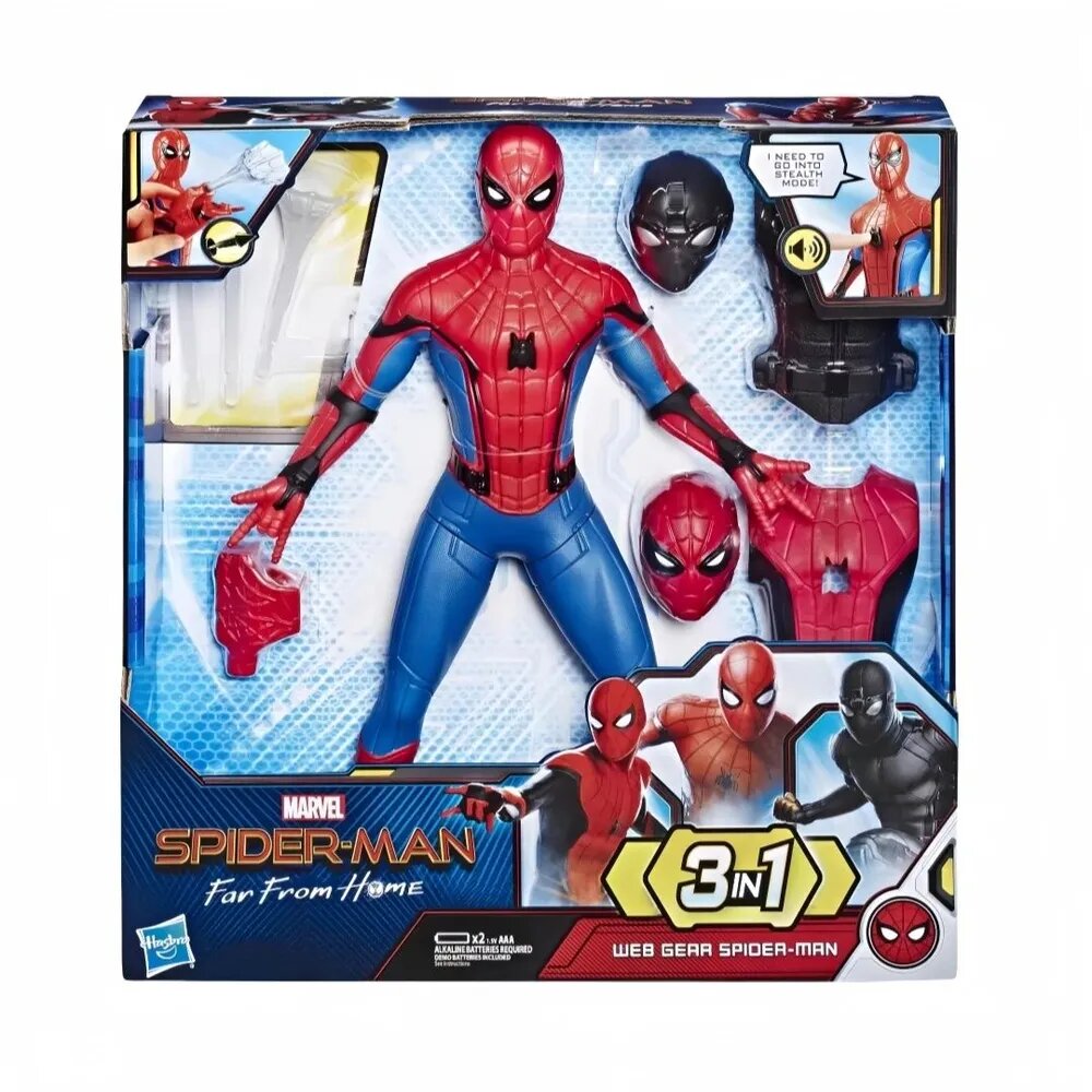 Игрушки Marvel Человек-Паук 15 Английских Звуковых Реплик Talking Spider man