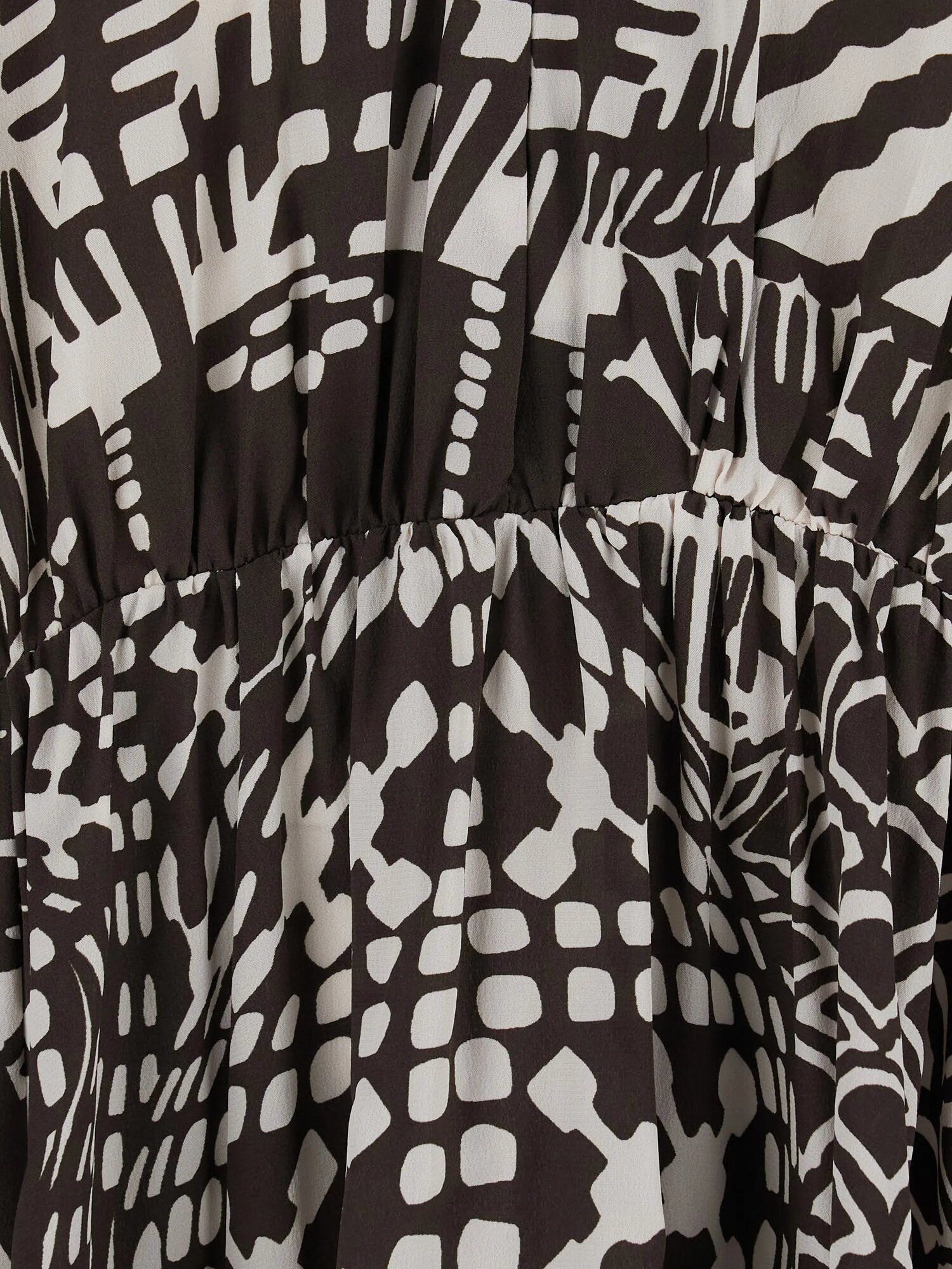 Платье Momoni Geometric-pattern maxi dress, размер 42, brown — фото 1