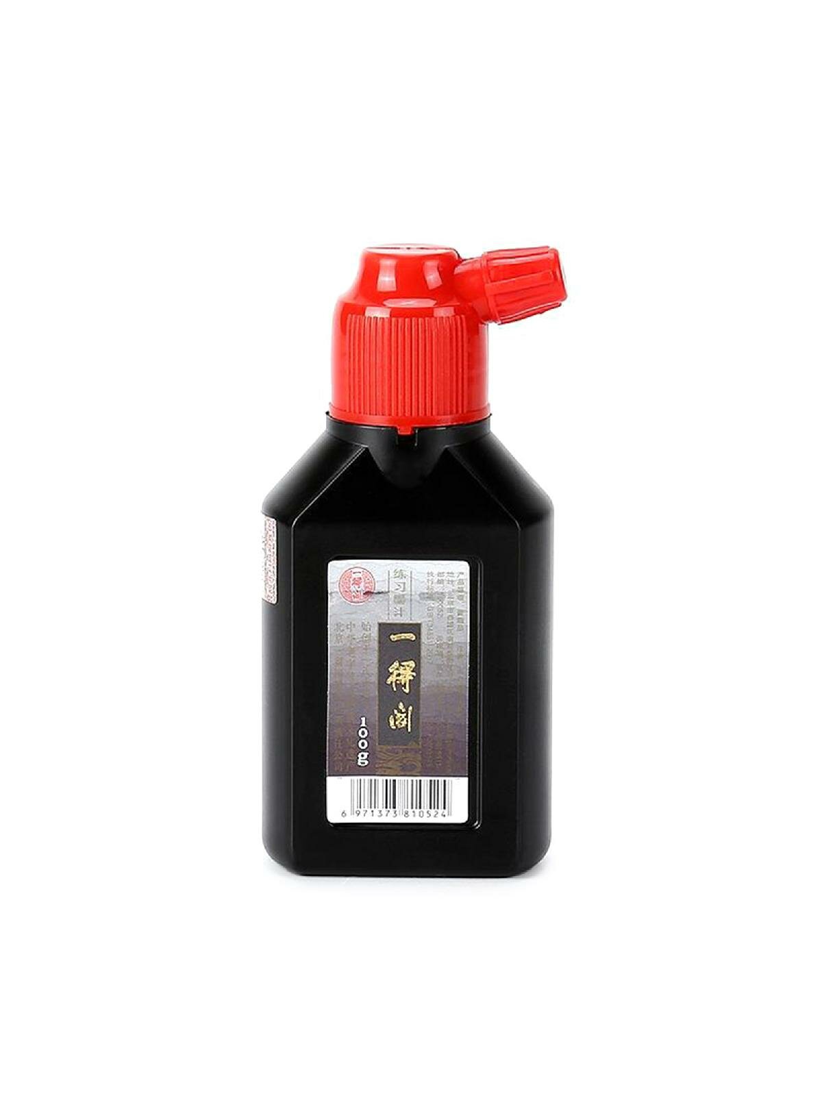 Черные жидкие чернила Суми для практики каллиграфии и китайской живописи кистью