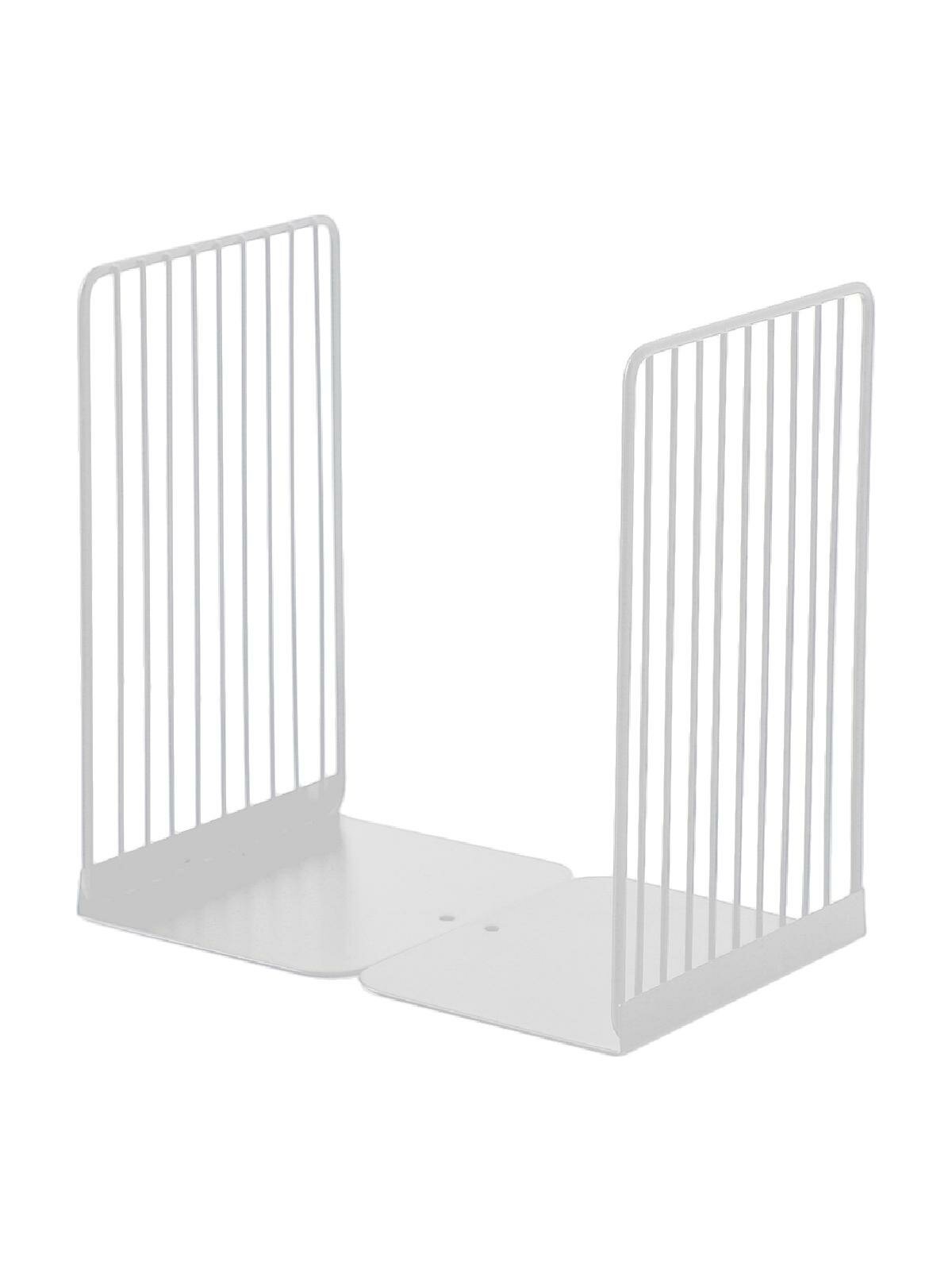 1 Пара Форзацев Подставка Для Книг Поддержка Простой Железной Настольной Нескользящей Стойки Держатель Полки Офисный Органайзер Для Журналов