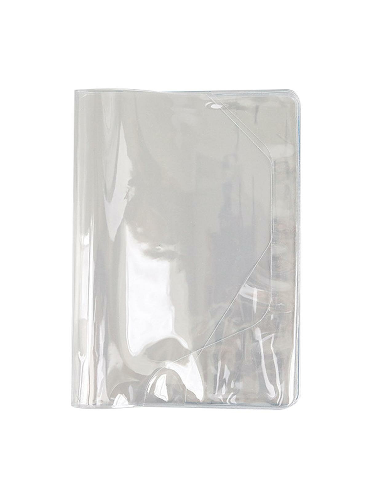 Прозрачный чехол для книги из ПВХ, обложка для книги A6 / A5, обложка для ноутбука, водонепроницаемая