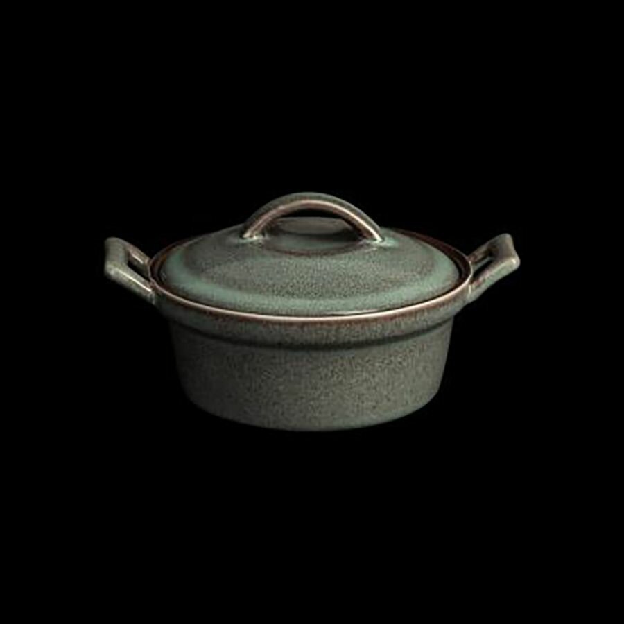 Бульонница с крышкой Corone Albero, фарфор, 350 мл