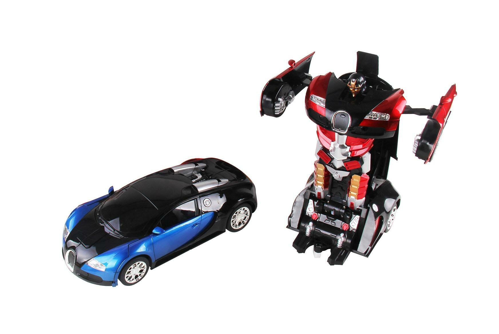 Робот трансформер Bugatti Veyron Meizhi масштаб 1:14 - 2315P
