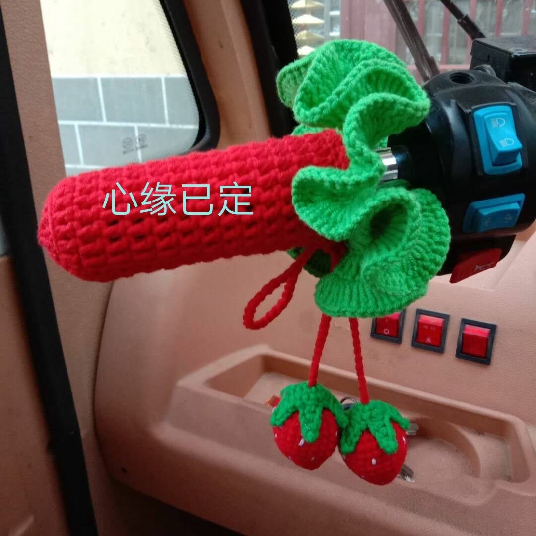 Вязаные вручную шерстяные чехлы на руль для электровелосипедов, трициклов и велосипедов, декоративные чехлы, теплоизоляционные охлаждающие чехлы.