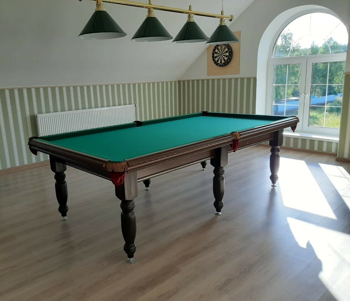 Бильярдный стол Бигль "Петергоф" 10 футов, для Русского бильярда.