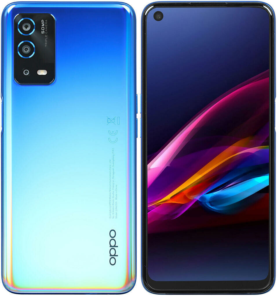 6,51" Смартфон OPPO A55 4/64 ГБ (A55) синий