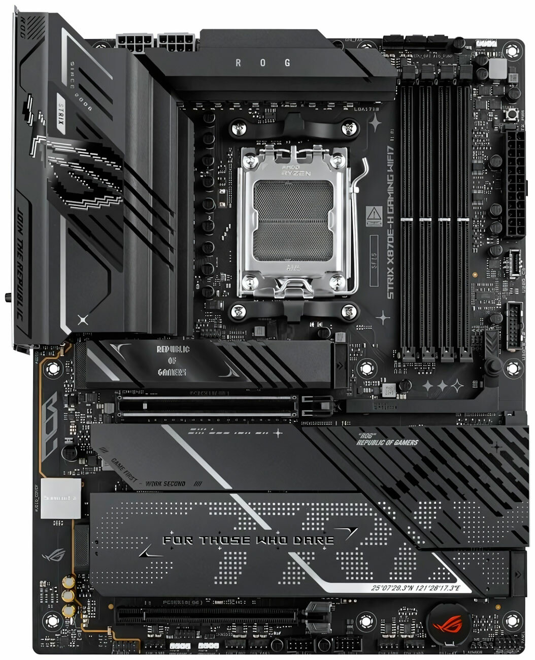 Материнская плата Asus ROG STRIX X870E-H GAMING WIFI7 (AM5, ATX)