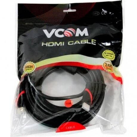 Кабель VCOM HDMI 19M ver 2.0 10m (CG525D-R-10.0)