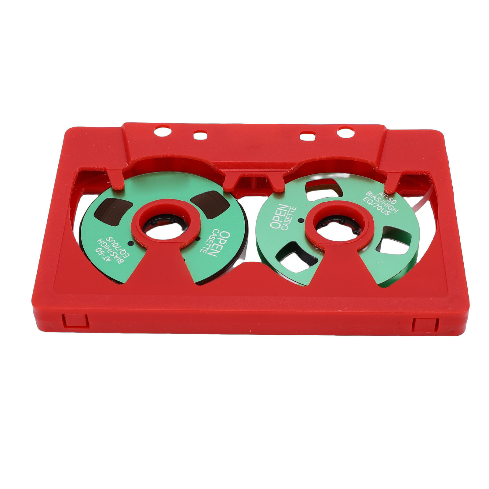 Катушечная кассета, двусторонняя, 50 минут записи, пустая, подходит для записи музыки.